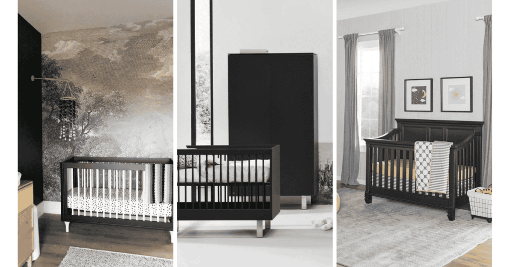 20 Black Crib Nursery Ideas – Stylish & Modern Baby Room Inspiration